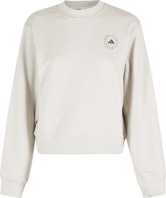 adidas by Stella McCartney Femme, Sweatshirts et sweats &agrave; capuche, Gris, Taille: 38 FR SweaT-shirt avec logo