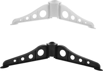 Hemobllo 2 Stück Weihnachtsbaumständer Kunststoff Verstellbare Stabile Christbaumfußhalterung Passend für Künstliche Bäume Langlebig Wiederverwendbar Fuß