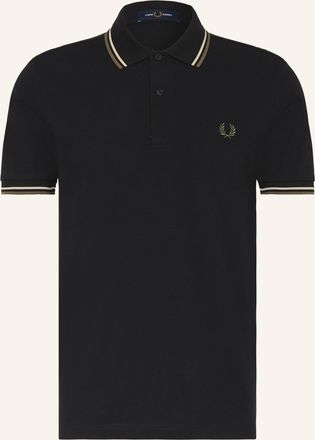 Fred Perry Piqu&eacute;-Poloshirt schwarz