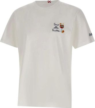 MC2 Saint Barth Homme, Tops, Blanc, Taille: S Portofino T-Shirt