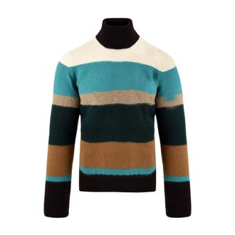 Drumohr Homme, Pulls, Multicolore, Taille: 2XL Pull Rouge Multicolore Modèle D8W104Gc