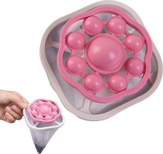 Generic Schwimmendes Haarfilternetz - Haarf&auml;nger-Waschmaschine, Hundekatze Fusselentferner, Waschmaschine Filterbeutel | Multifunktionales Fusselsack Reinigun