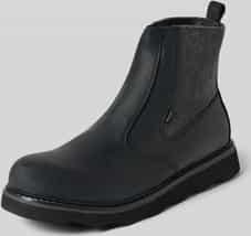 Blauer Boots mit elastischen Eins&auml;tzen Modell Noland