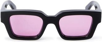 Off-white unisex, Accessoires, Noir, Taille: 50 MM Oeri008 Virgil M Lunettes de soleil