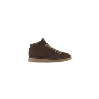 Panchic Homme, Chaussures, Brun, Taille: 45 EU Chaussure Homme en Daim - Ébène