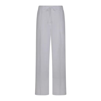 PESERICO Femme, Pantalons, Blanc, Taille: 38 FR Wide Pantalons