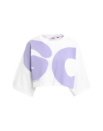 GCDS ANDY LOGO CROP TEE