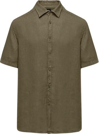 Bomboogie Homme, Chemises, Vert, Taille: XL Camicia Regular Fit