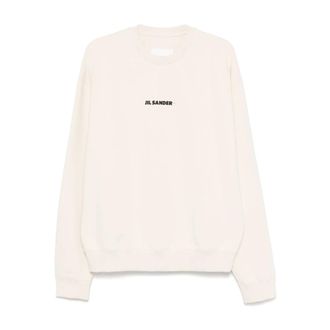 Jil Sander Homme, Sweatshirts et sweats à capuche, Beige, Taille: M SweaT-shirt Beige