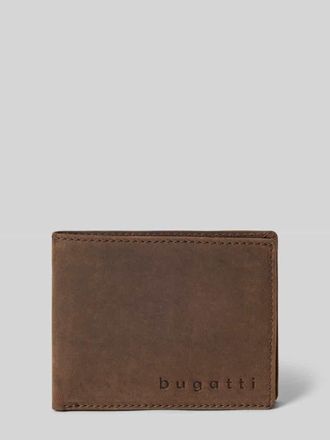 Bugatti Portemonnaie mit Label-Detail Modell Luca