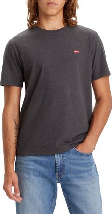 Levi's Herren Ss Original Housemark Tee T-Shirt,Dark Charcoal Heather Dkr,XXL