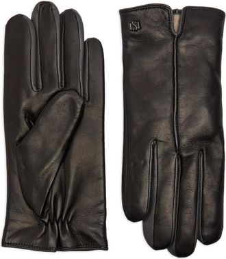 Handsome Stockholm gants &agrave; logo - Noir