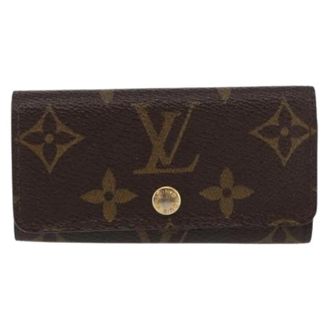 Louis Vuitton Pre-owned Canvas Schl&uuml;sselanh&auml;nger - - Pre-owned - Damen - Braun - ONE SIZE
