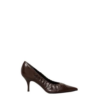 Guglielmo Rotta Decollet&egrave; arricciato - - Shoes - Damen - Braun - 36 EU