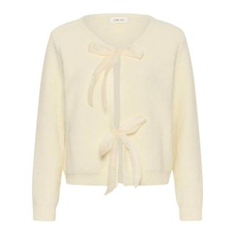 Cream Gilet en maille - Femme - Pulls - Beige - Taille: 36/38 FR