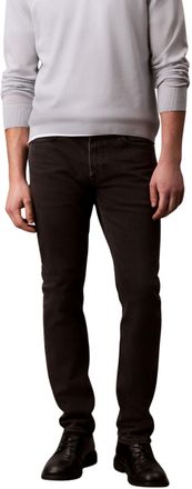 Calvin Klein Herren Jeans Hose Essential Black Slim Fit, Schwarz (Ck Essential Black), 32W/33L