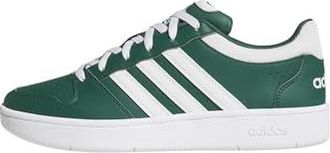 adidas Homme Hoops Classic Shoes, Collegiate Green/FTWR White/FTWR White, 44 2/3 EU