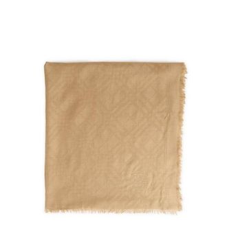 Burberry Echarpe imprim&eacute;e en laine m&eacute;lang&eacute;e