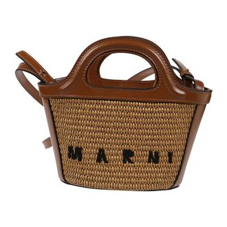 Marni Femme, Sacs, Brun, Taille: ONE Size Sac Micro Tropicalia