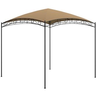 vidaXL Belv&eacute;d&egrave;re 3x3x2,65 m Taupe 180 g/m&sup2; Vidaxl