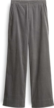 OPUS Damen Wide Leg Pants | MILENI Cargo Wide Leg Jogpants aus Cord Easy Grey, 44