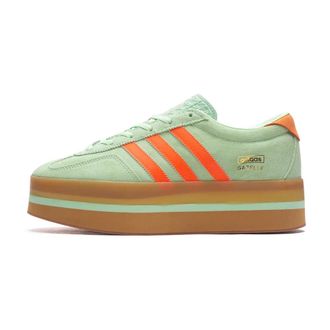 adidas Femme, Chaussures, Vert, Taille: 41 1/3 EU Gazelle Stack W Semi Green Spark