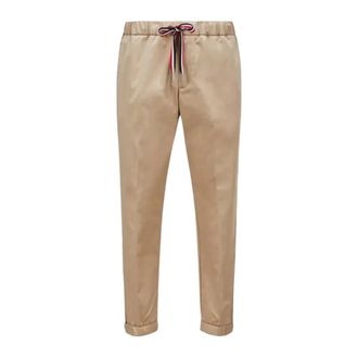 Moncler Gabardine Jogginghose - - Jeans - Herren - Beige - 2XL