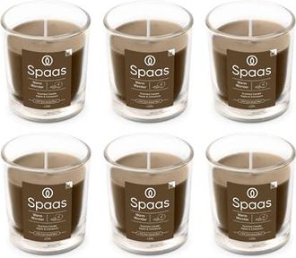 Spaas 6x Bougie Parfum&eacute;e 25h - Warm Wonder