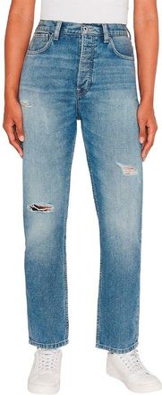 Pepe Jeans London Damen Straight Jeans Uhw, Blau (Denim-RG5), 29W / 30L