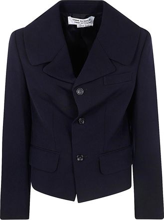 Comme Des Garçons Casualjacke - Blau