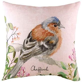 Evans Lichfield Chaffinch Feder gefülltes Kissen, Multi, 43 x 43cm