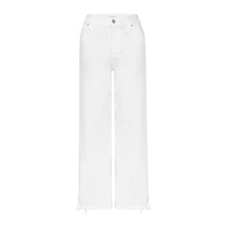 Frame Denim Femme, Jeans, Blanc, Taille: W25 Le Slim Palazzo Crop