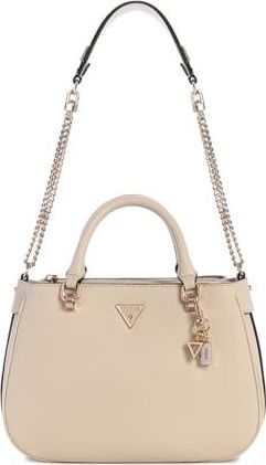 Guess Fedora Shoulder Satchel Bone