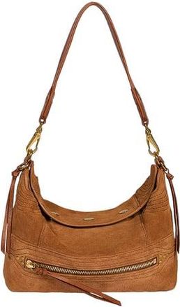 Jerome Dreyfuss Sac Lucky Hobo Small en cuir de veau velours