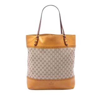Gucci Pre-owned Crafty Tote - Femme - Pre-owned - Beige - Taille: ONE Size