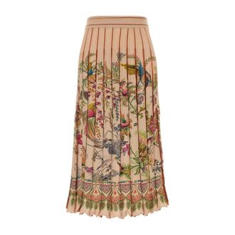 Etro Femme, Jupes, Multicolore, Taille: 38 FR Jupe Imprim&eacute;e en M&eacute;lange de Polyester