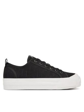 Karl Lagerfeld Sneakers aus Stoff Kampus Max V KL50526 Schwarz