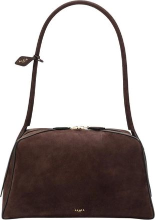 Alaia Femme, Sacs, Brun, Taille: ONE Size Le Bouledogue Shoulder Bag