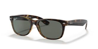 Ray-Ban Lunette de soleil RB2132 New Wayfarer Wayfarer Polaris&eacute;e 52 mm, Marron (902/58 Tortoise), 52 mm