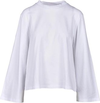 Wild Cashmere Weiches Baumwoll-T-Shirt - - Tops - Damen - Wei&szlig; - M