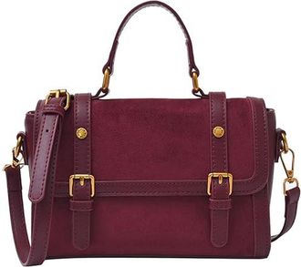 Generic Sac &agrave; bandouli&egrave;re en faux su&egrave;de pour femme, grand sac &agrave; main sous les bras avec sangle r&eacute;glable pour travail, shopping, voyages
