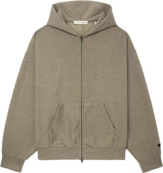 Fear of God Kapuzenjacke mit Rei&szlig;verschluss - Nude