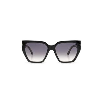 Victoria Beckham Femme, Accessoires, Noir, Taille: ONE Size Rectangle Lunettes de soleil