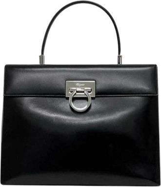 Ferragamo Sac &agrave; main Pre-owned - Femme - Pre-owned - Noir - Taille: ONE Size