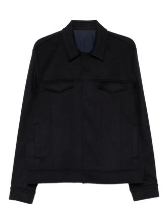 Costumein veste à poche à rabat - Bleu