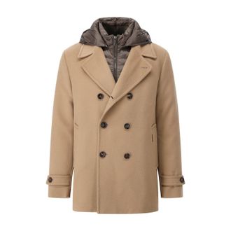 Moorer Kurzmantel Eligio mit gestepptem Futter