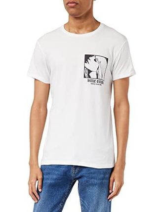 Cotton Division Homme Mebillits003 T-Shirt, Blanc, XS EU