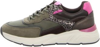 Tamaris Moderner Damen-Sneaker in Unifarbe - - Shoes - Damen - Gr&uuml;n - 37 EU