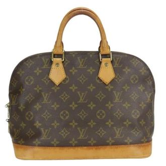Louis Vuitton Sac &agrave; main en toile Pre-owned - Femme - Pre-owned - Brun - Taille: ONE Size