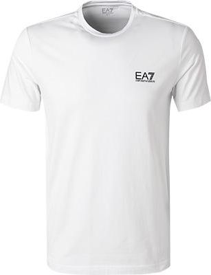 Emporio Armani Herren T-Shirt weiß Baumwolle